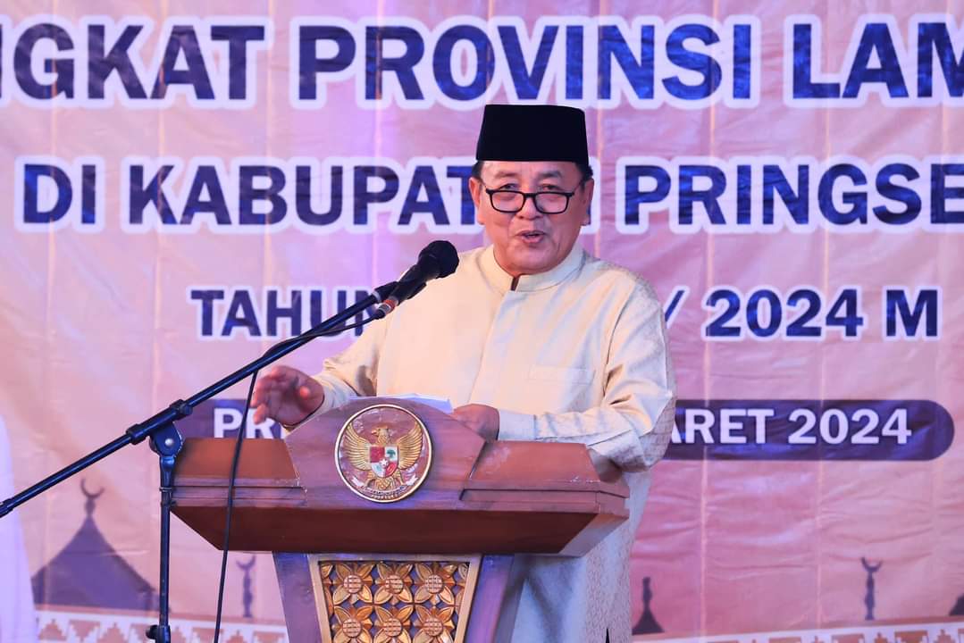 Gubernur Arinal Djunaidi Safari Ramadan Di Kabupaten Pringsewu